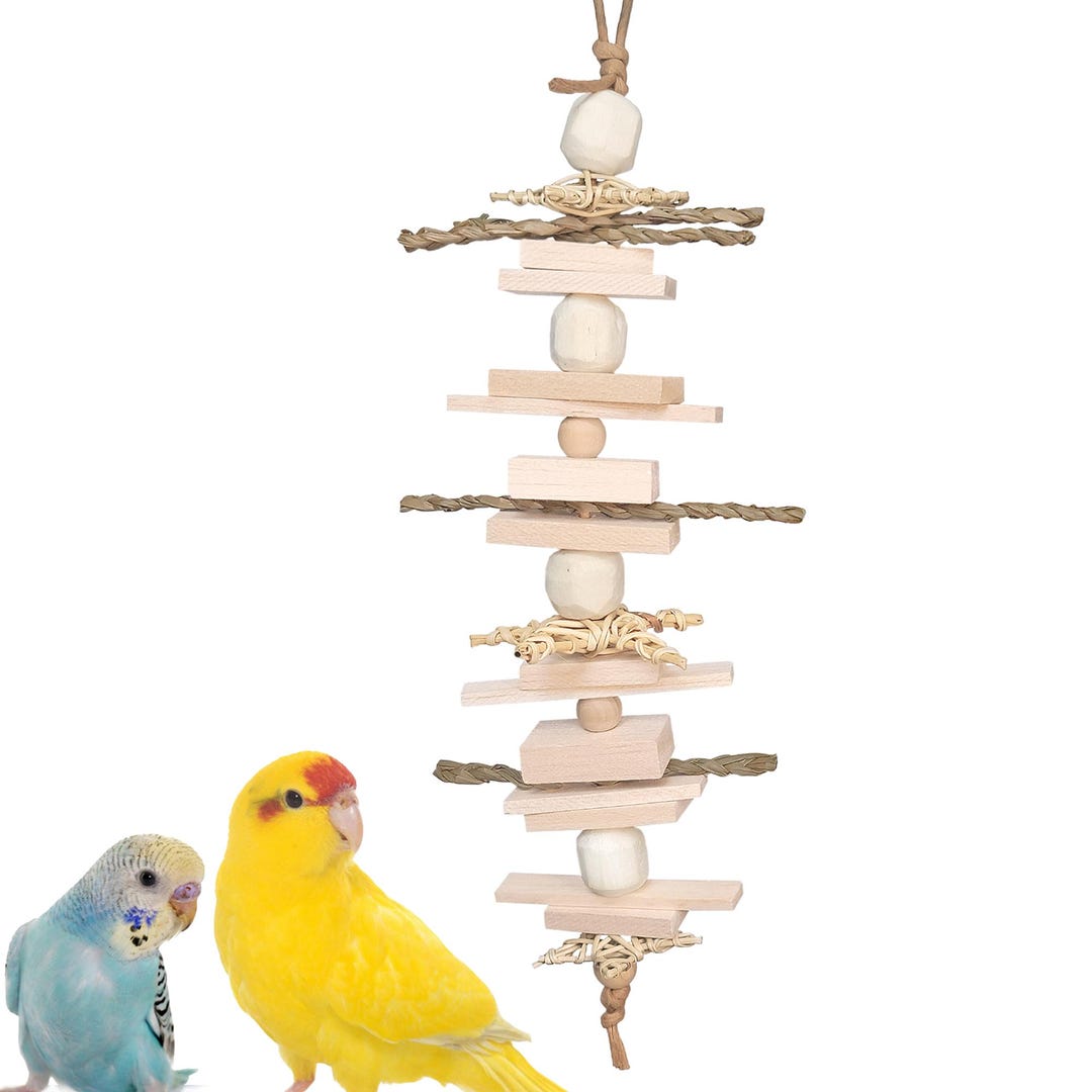 Balsa and Sola Wood Bird Toy: Soft, Safe Woods for Budgies, Parakeets ...