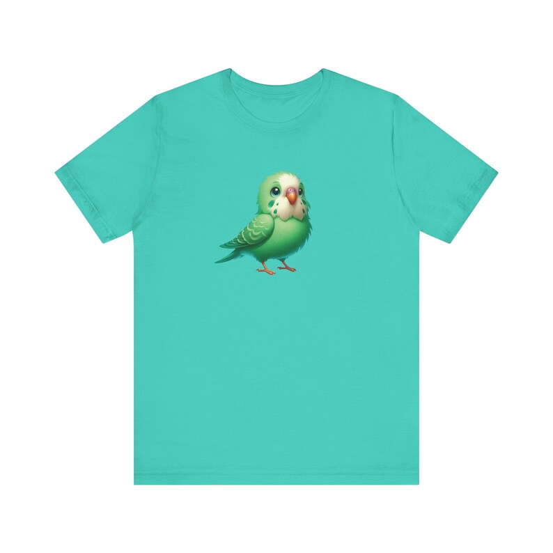 Budgie Shirt, Green Budgie T-shirt, Budgie Gift, Parakeet Tshirt, Green ...