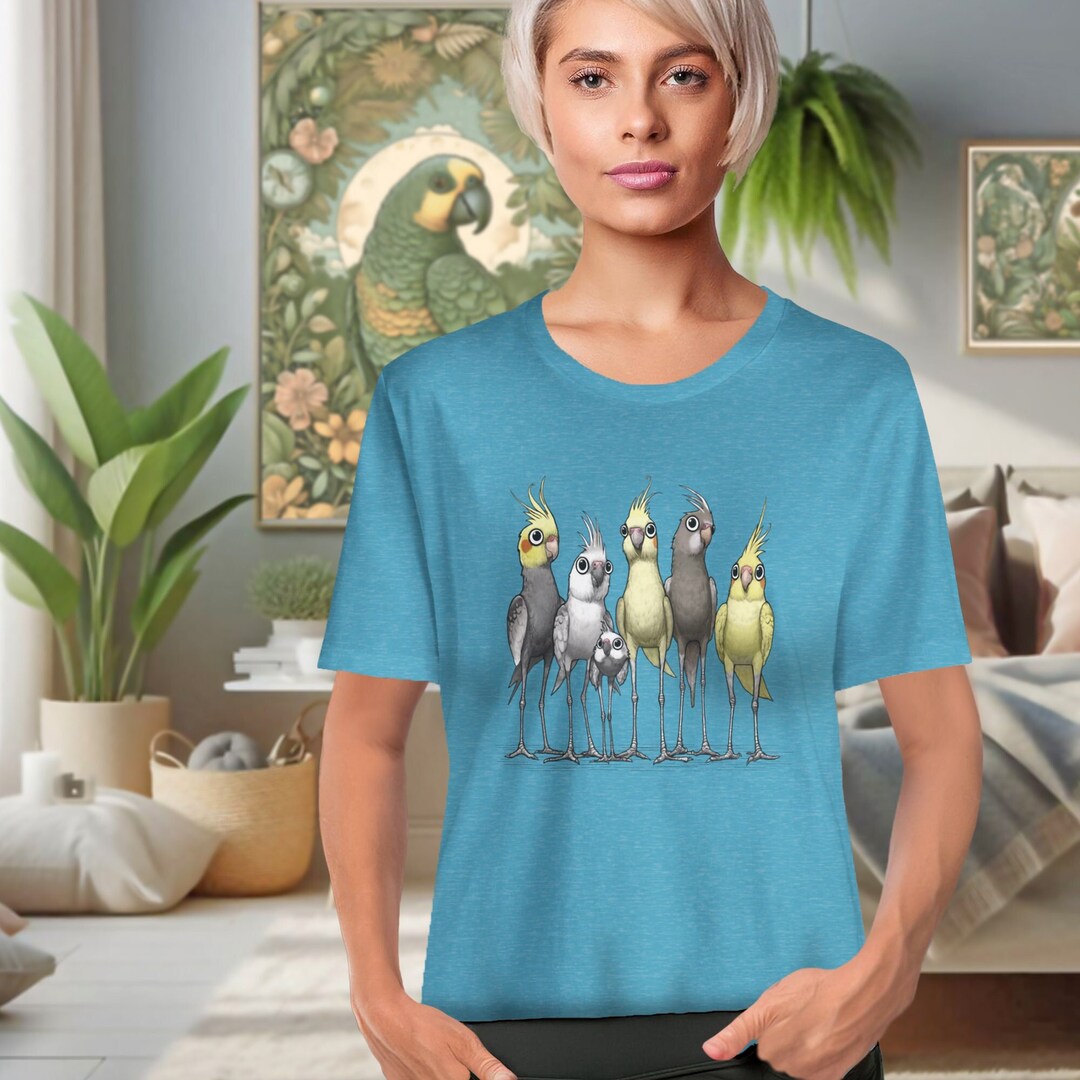 Cockatiel Tee, Cockatiel Gift, Cockatiel Tshirt, Cute Cockatiels, Funny ...