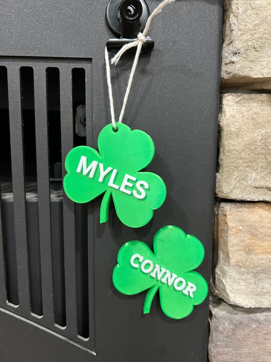 Personalized Decorative St. Patrick's Day 3 Leaf Clover / Shamrock ...