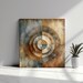 Timeless Abstract Wabi Sabi Canvas Rustic Wall Art Shibui and Utsuroi ...