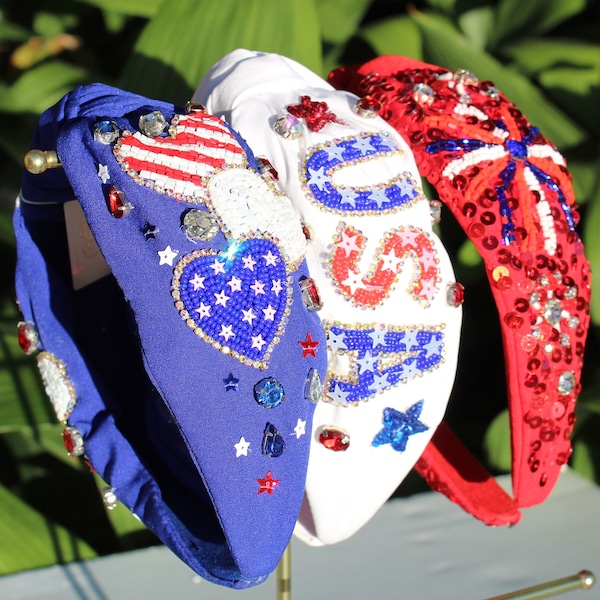 4th July Headband - Etsy