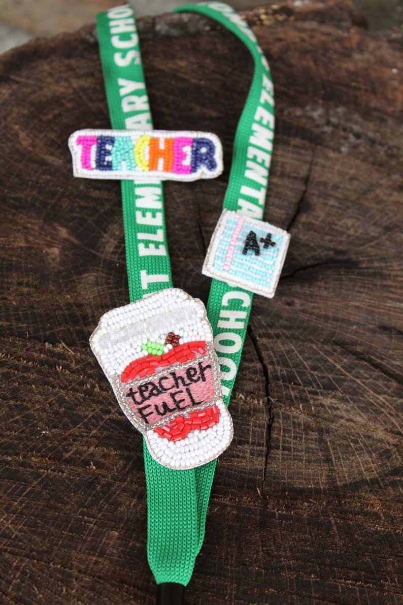 Teacher Pins Set of 3, Teacher Accessories, Teacher ID Pins, Teacher ...