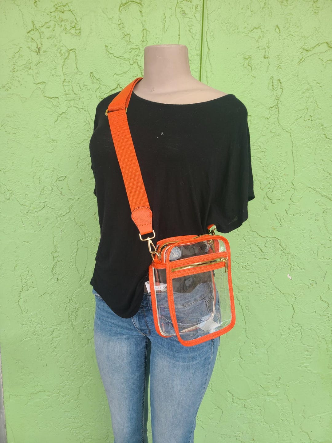 Game Day Crossbody Bag, Gameday Clear Bags, Gameday Accessories, Clear ...