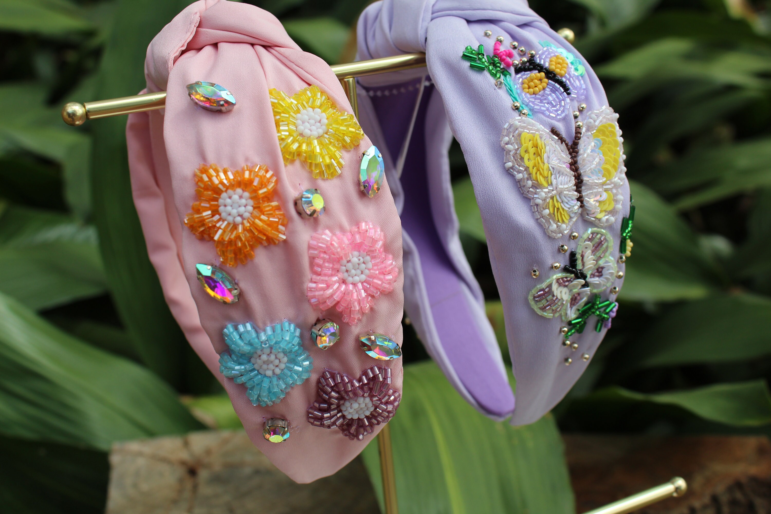 Spring Theme Headbands, Flower Theme Headbands, Butterfly Theme ...