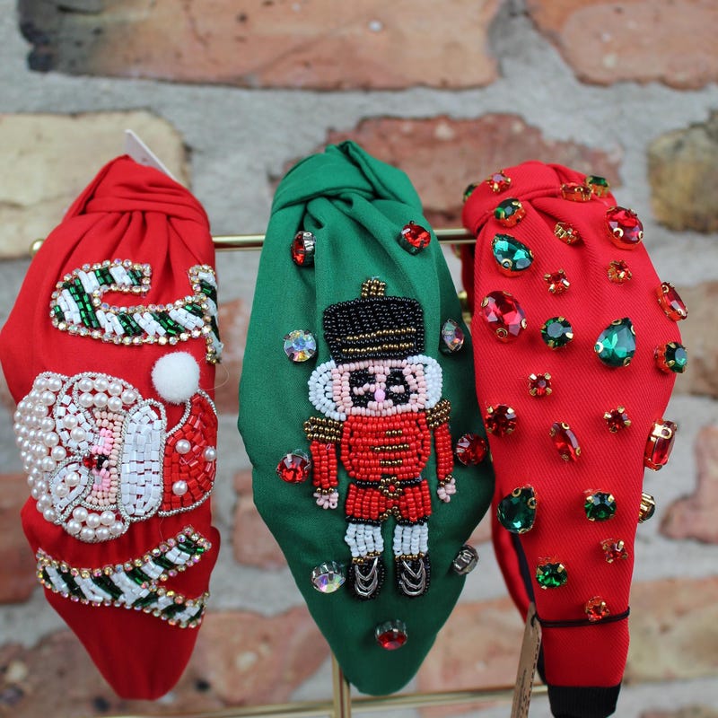 Christmas Headbands - Etsy