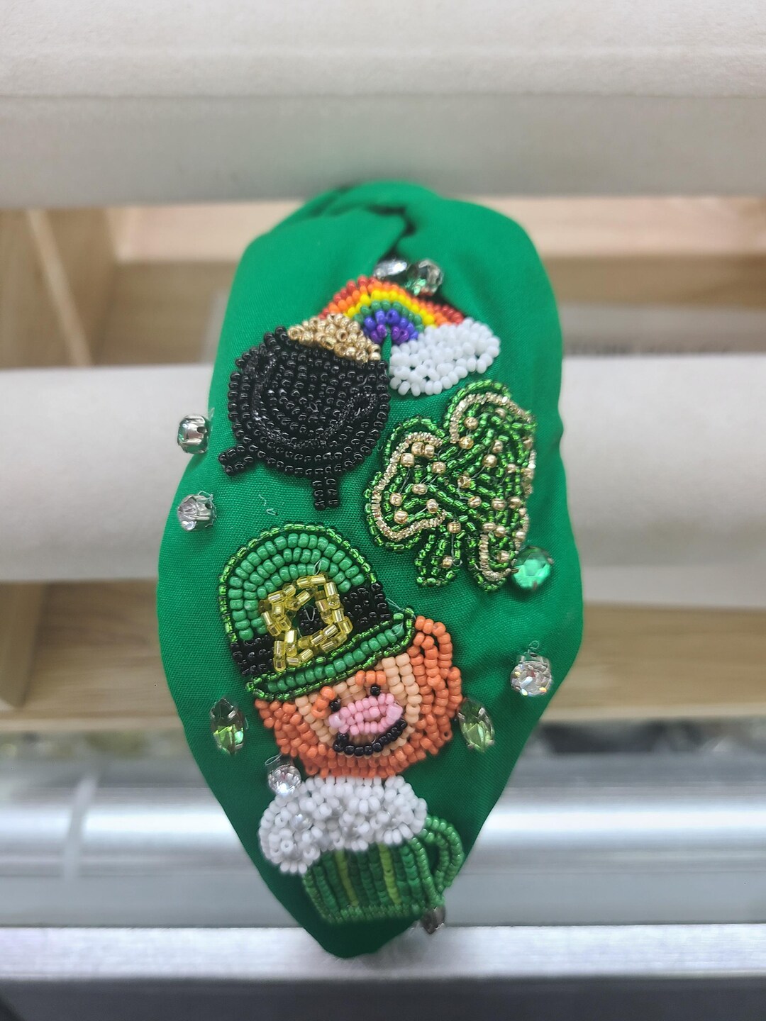 St Patricks Day, St. Patrick's Day Headband, Green Headband, Irish Luck ...