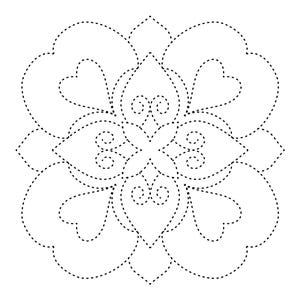 20 Printable Mandala Dot-to-dot Coloring Pages Trace Color Mandalas for ...