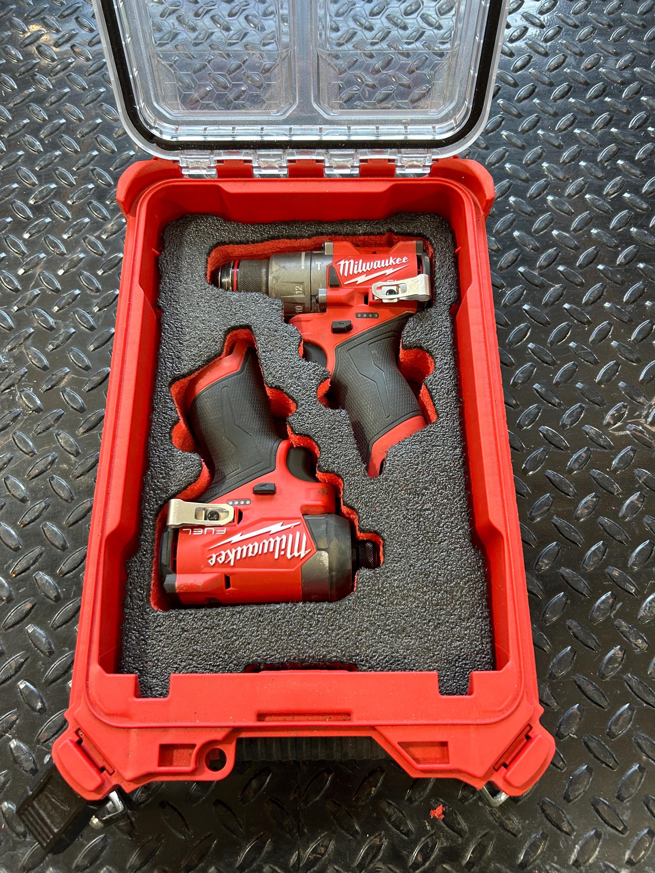 Milwaukee Packout Foam Insert M12 Impact & Drill - Etsy