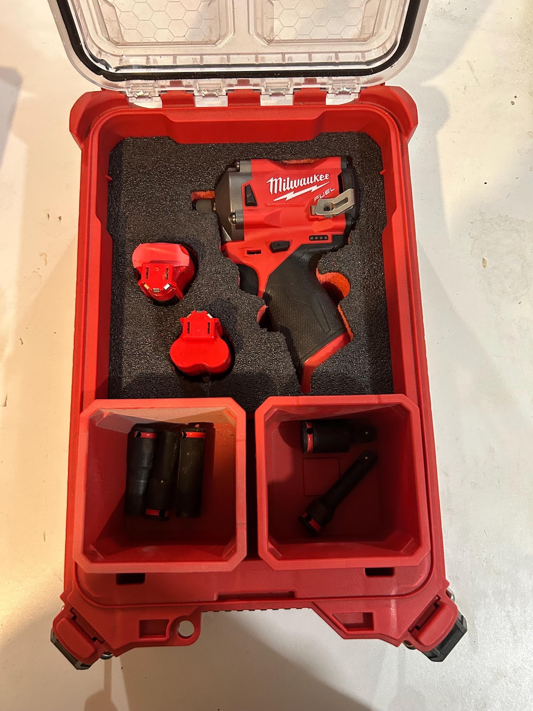 Milwaukee Packout Foam Insert M12 1/2” Stubby Impact - Etsy