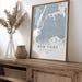Set of 2 City Maps, Any Location, Personalized Wall Map, Personalised ...