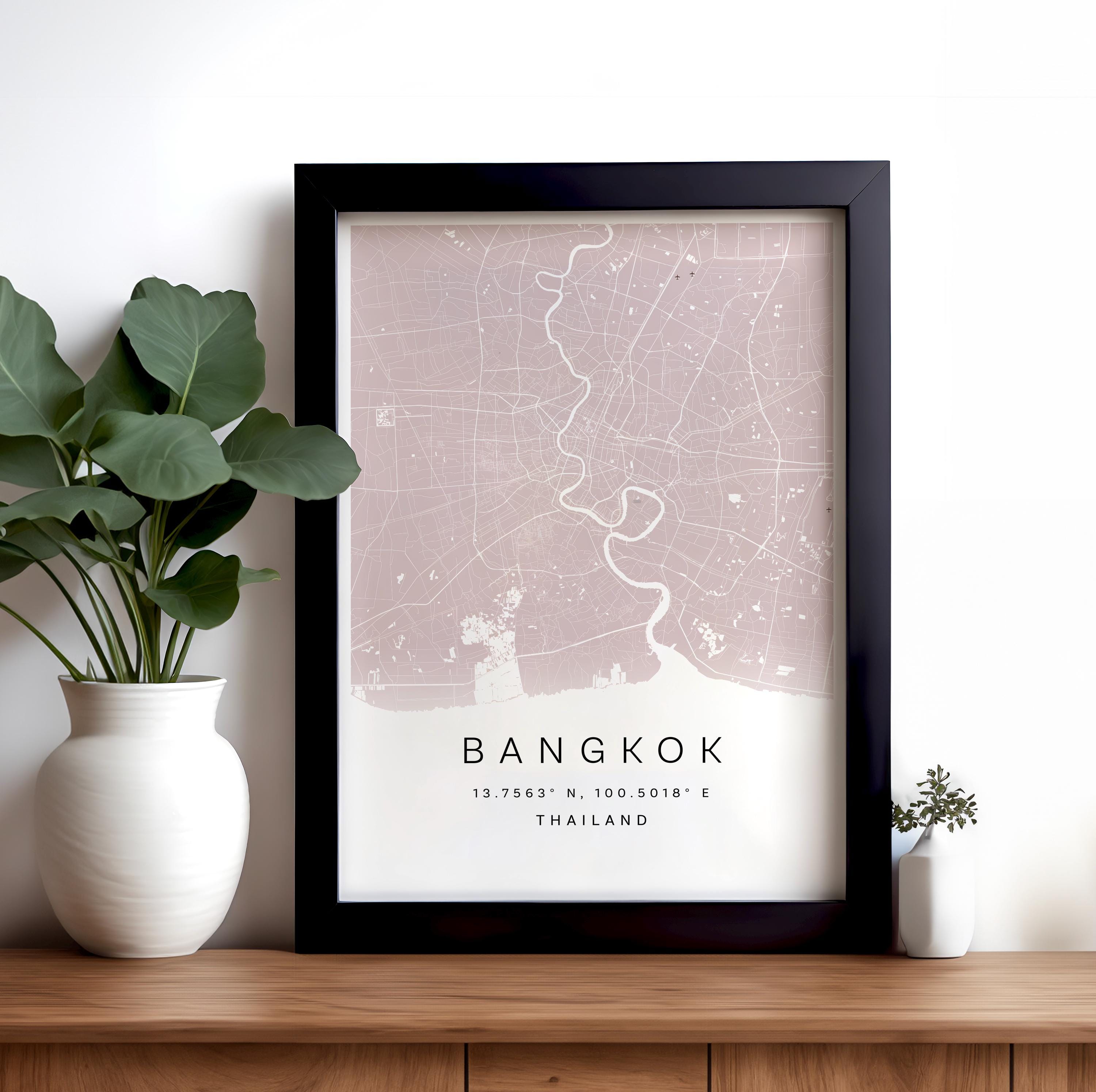 Set of 2 Custom City Maps, Any Location, Personalised Street Map Wall ...