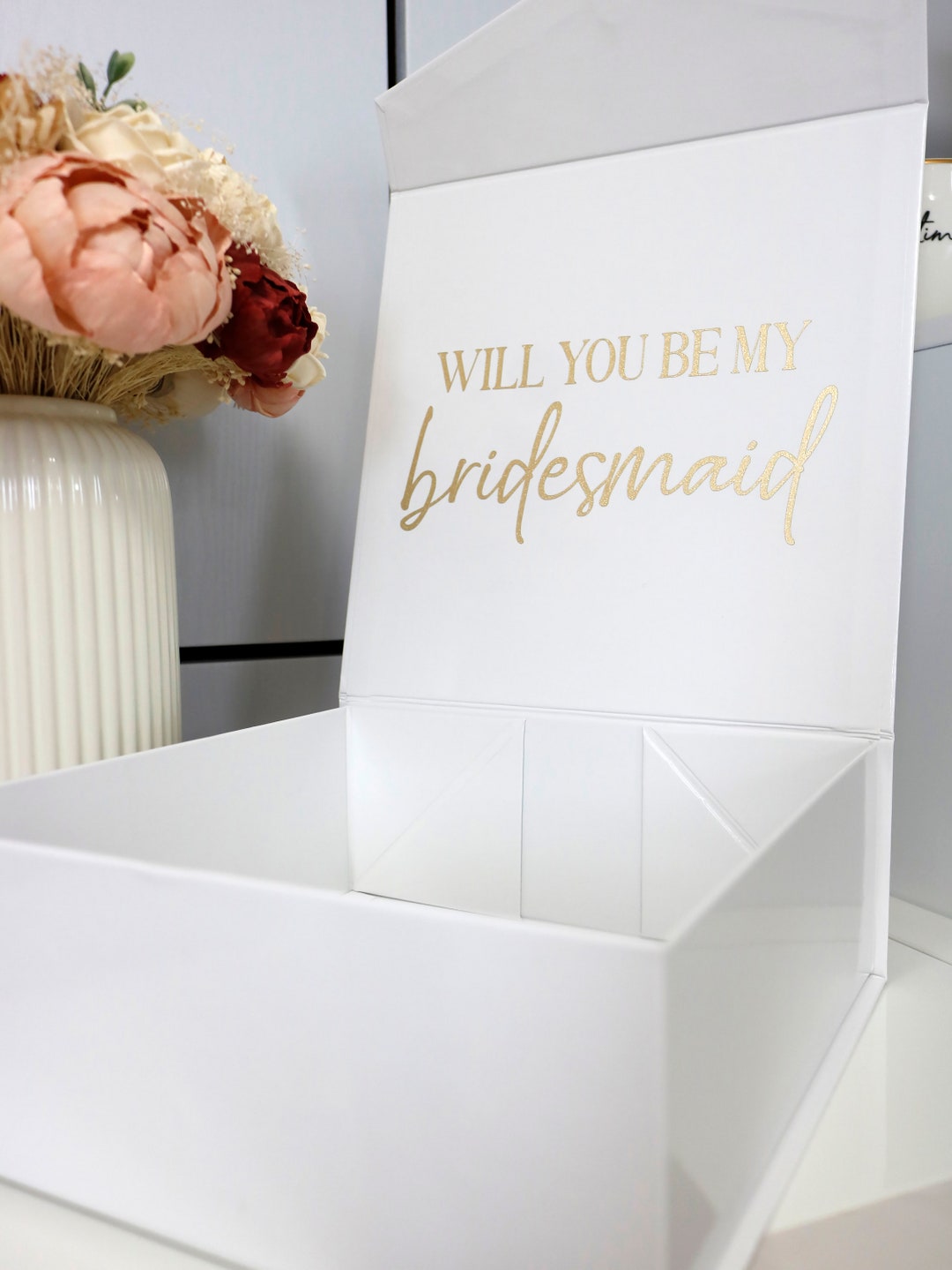 Bridesmaid Proposal Box, Personalized Gift Box, Customized Box, Bridal ...