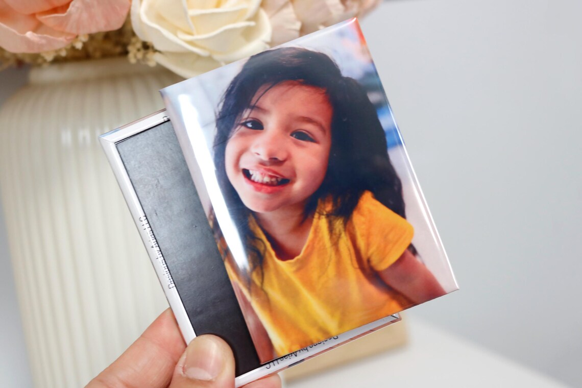 Personalized Photo Magnets 2.5x3.5 – Custom Rectangle Fridge Magnets ...