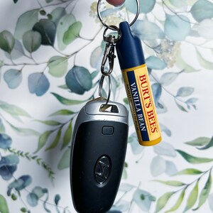 Lip Balm Keychain for Burts Bees - Cute Keychain Accessories - Teen ...