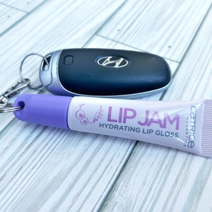 Lip Jam Keychain Cap - Chapstick Holder Keychain - Chapstick Keychain ...