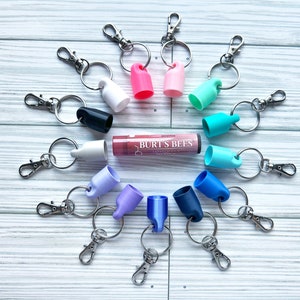 Lip Balm Keychain for Burts Bees - Cute Keychain Accessories - Teen ...