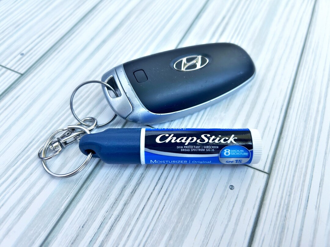Chapstick Keychain Cap Chapstick Holder Keychain Chapstick Keychain ...