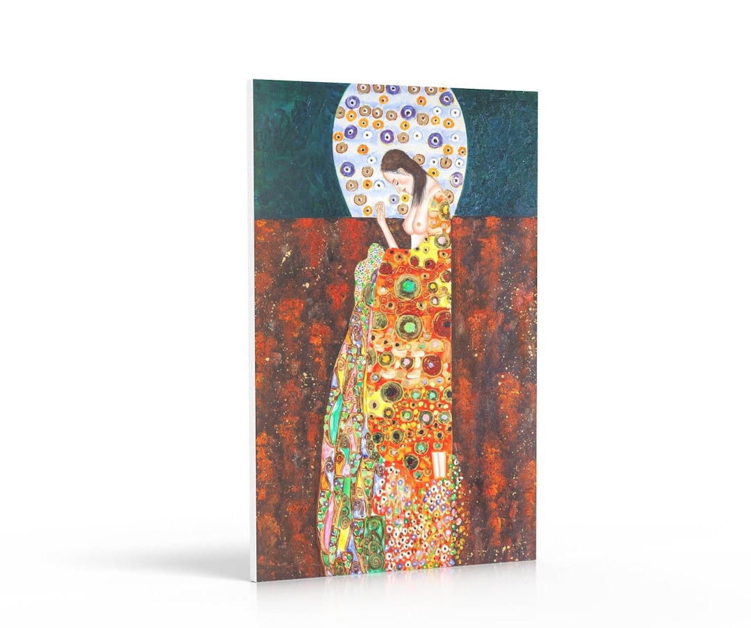 Hope II Gustav Klimt Reproduction Oil Painting on 24x36 Flat or ...