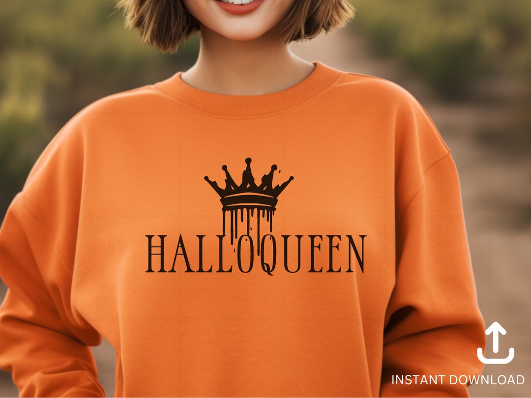 Queen of Halloween Svg Png, Halloqueen Svg, Haunted House Svg, Spooky ...
