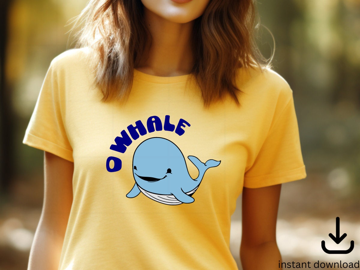 Whale Svg, Whale Svg Files, Oh Whale Shirt, Files for Cricut - Etsy