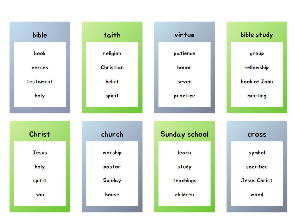 Bible Study Printable Game, Christian Youth Group Hangout, Church ...