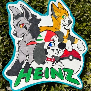 Themed Fursona Badge - Etsy