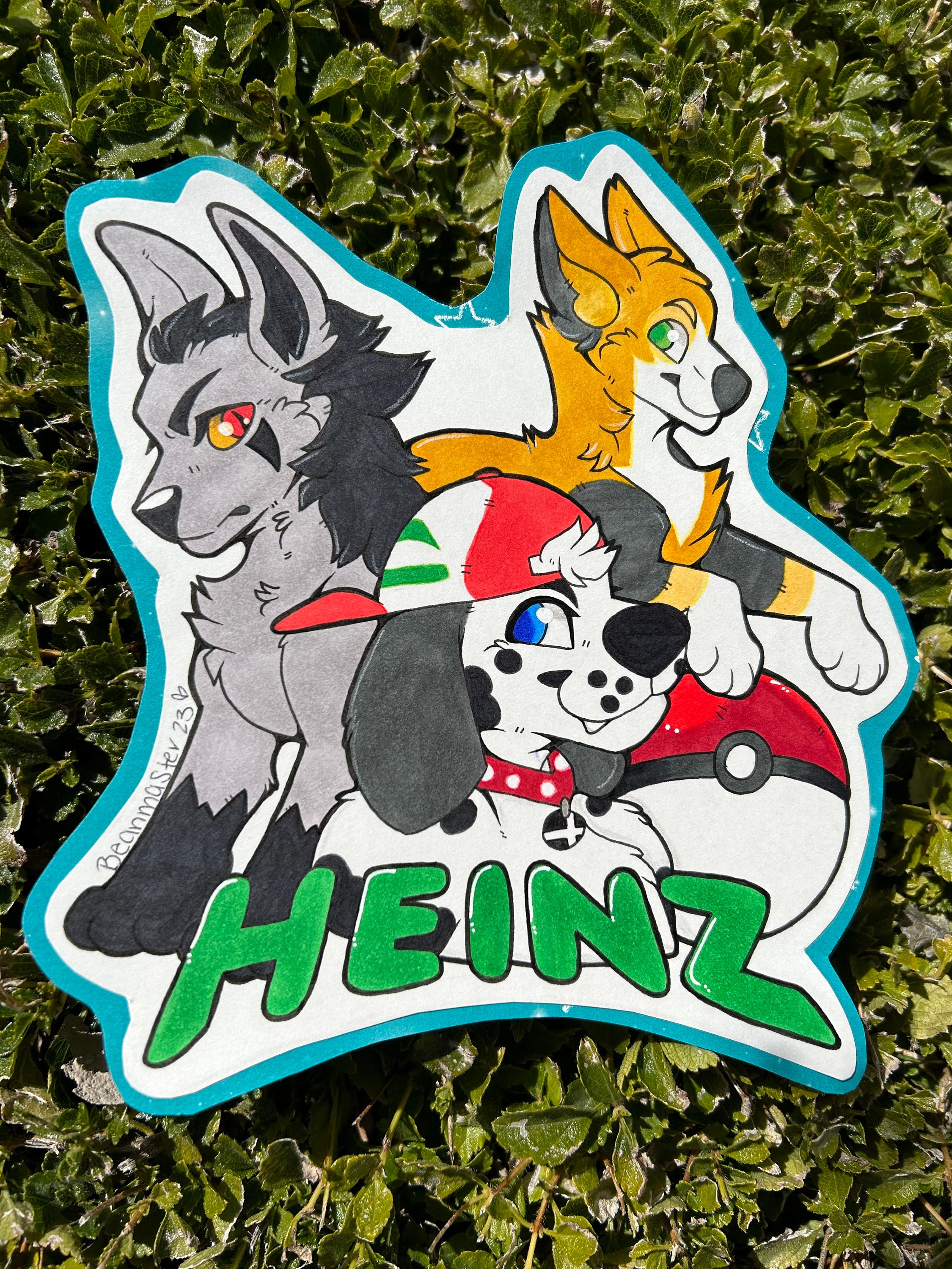 Themed Fursona Badge - Etsy