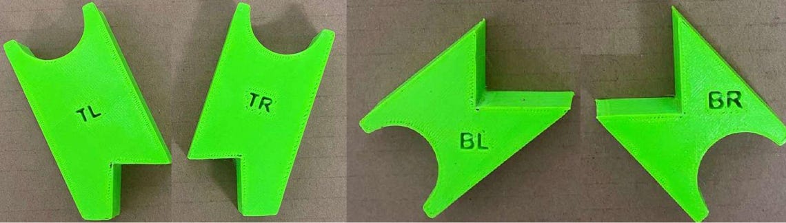 Xtool D1 Pro Honeycomb Alignment Tool Set (4 Pieces) - Etsy