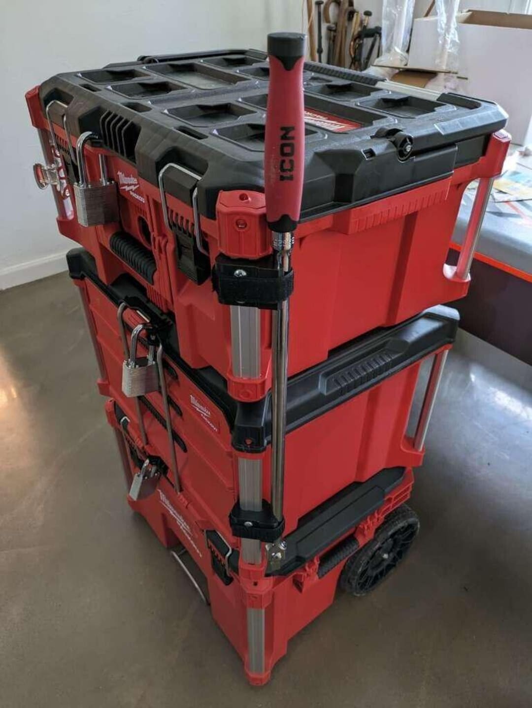 Milwaukee Packout -icon Breaker Bar- Mount - Etsy