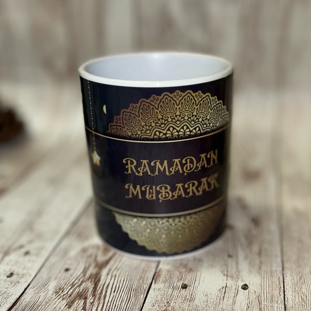 RAMADAN Mubarak Mug, 11 Oz Ramadan Mug, Great Gift - Etsy