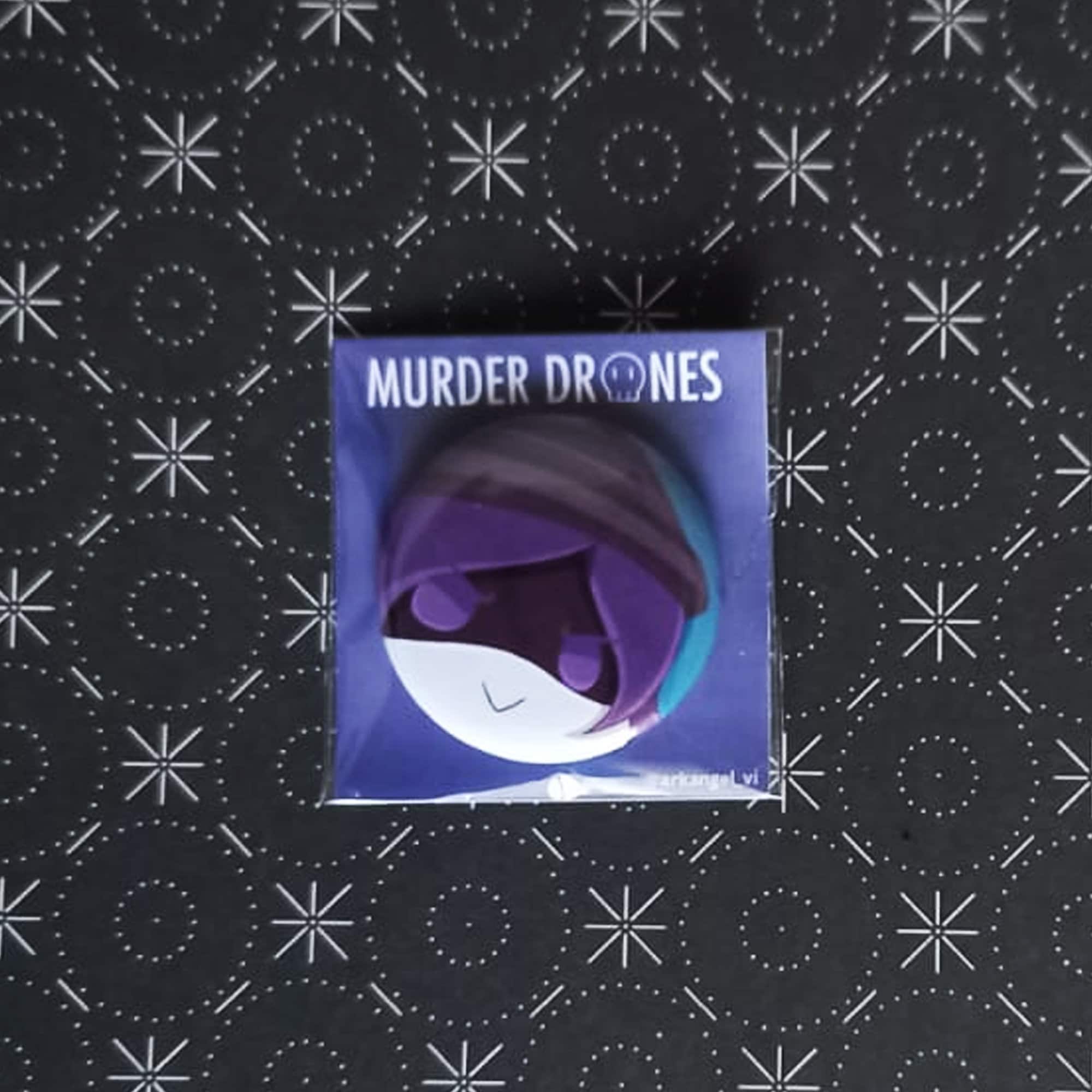Murder Drones Button Murder Drones Button Badge Murder Drones V Uzi N ...