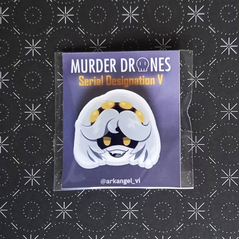 Murder Drones Acrylic Pin | Murder Drones Acrylic Pin | Murder Drones V ...