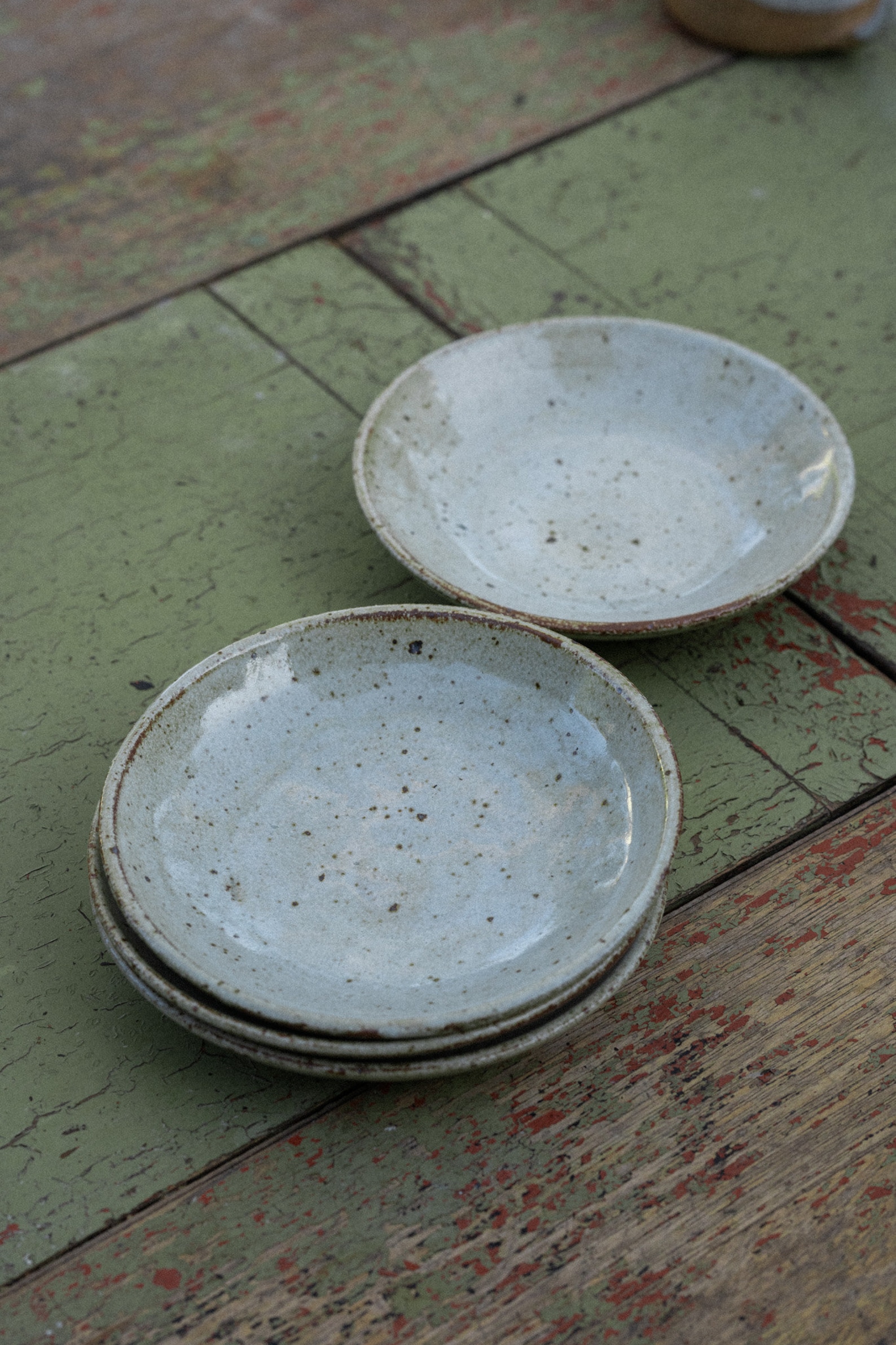 Handcrafted Ceramic Minimalist Small Plate Saucer Set Ceramic Saucer ...