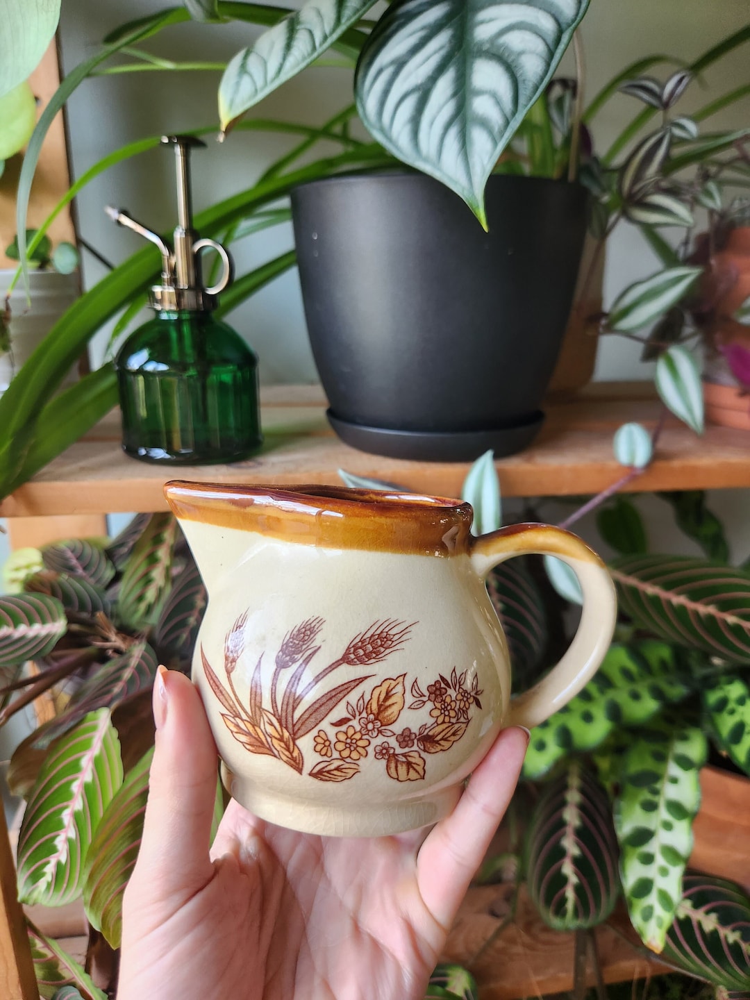 Wheat Pitcher Planter - Etsy