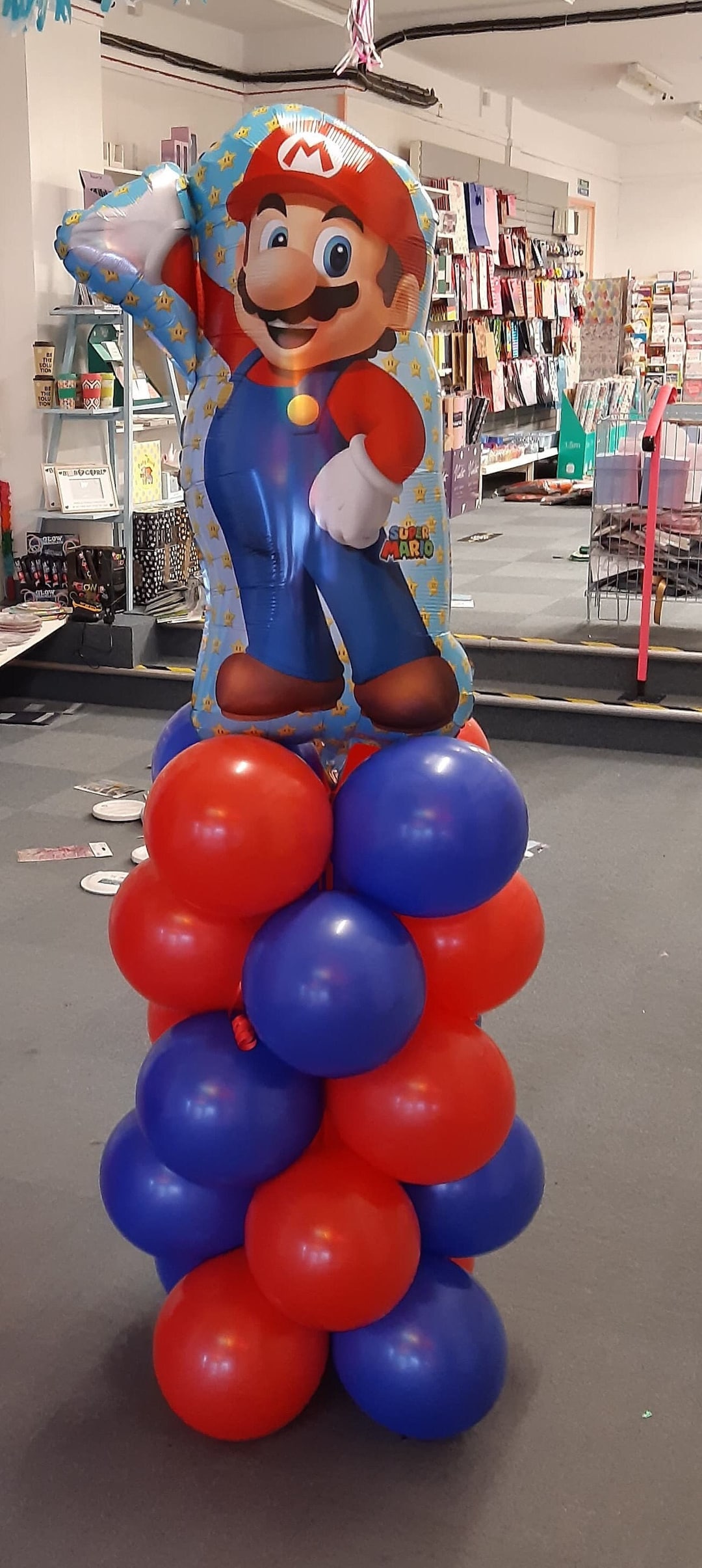Mario Balloon Tower Kit - Etsy