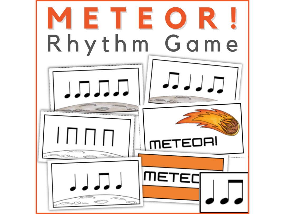 Rhythm Game for Quarter and Eighth Notes or Ta and Ti-ti - Fun Music ...