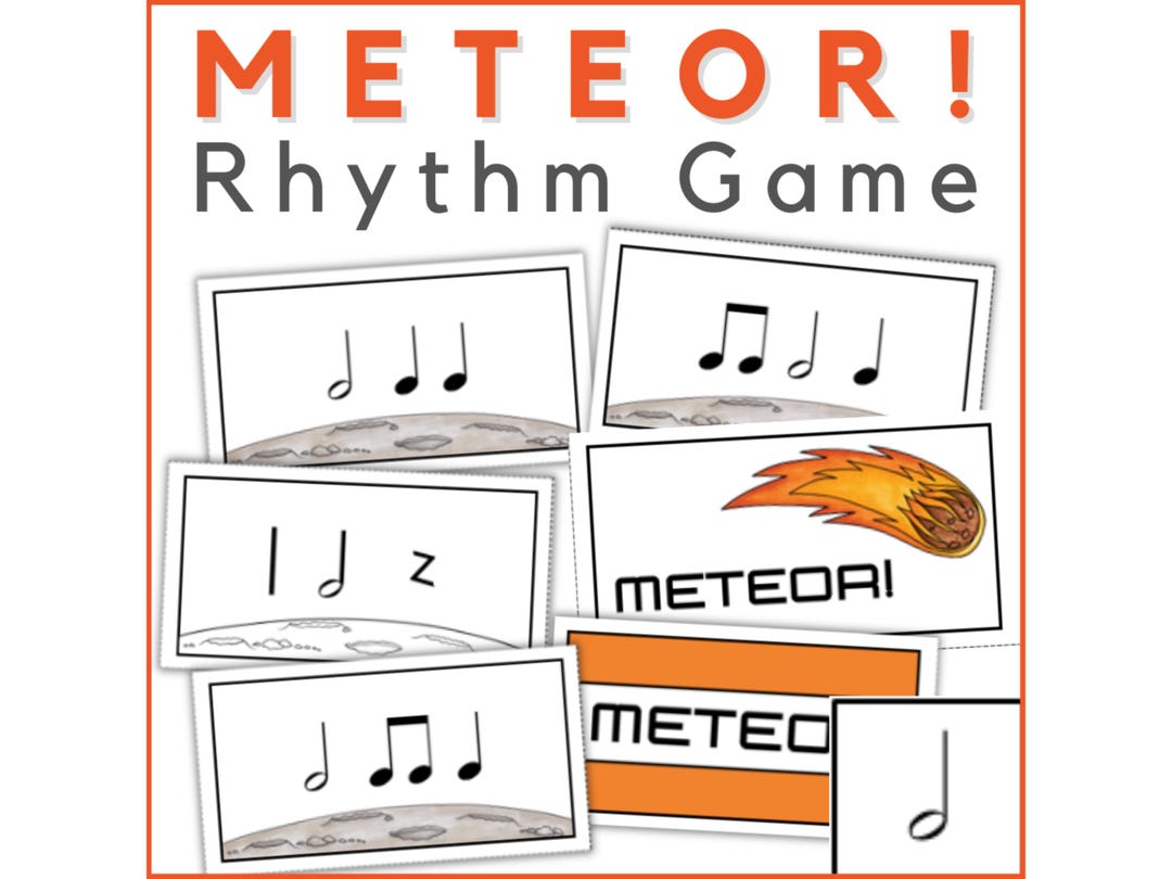 Rhythm Game for Half Note (minim) - Fun Music Game for Elementary Music ...