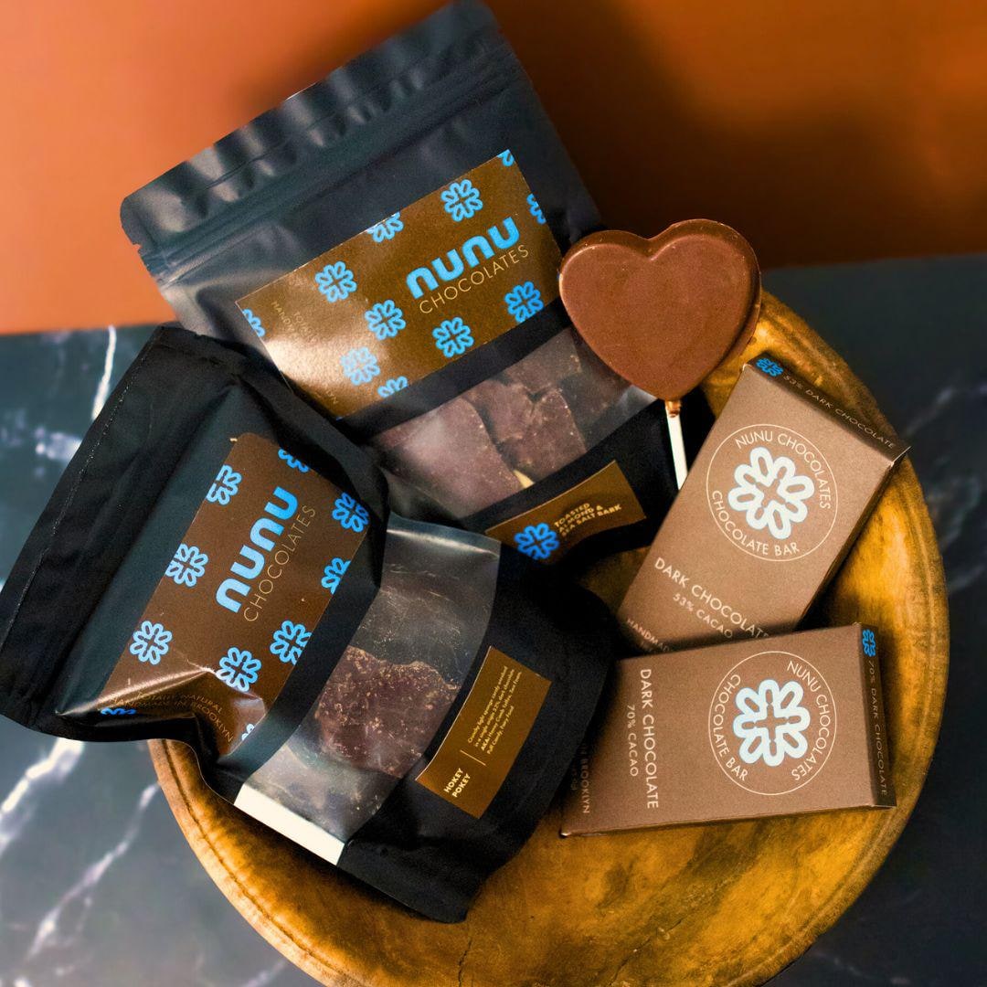 Nunu Chocolates Vegan Chocolate Bundle - Etsy