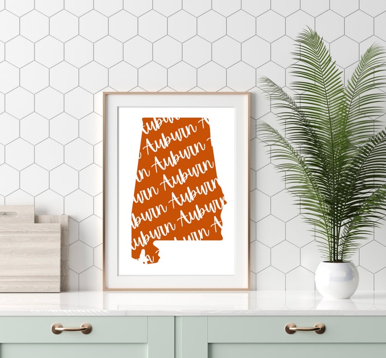 Auburn Print - Etsy