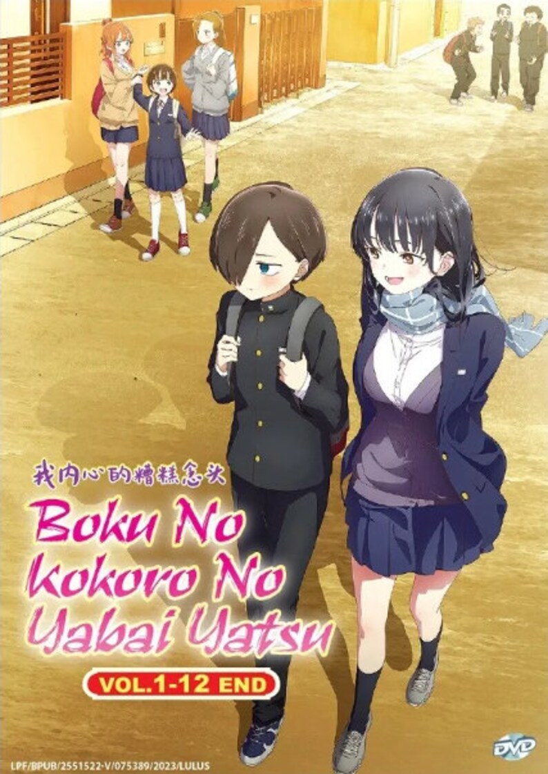 DVD Anime Boku No Kokoro No Yabai Yatsu TV Series (1-12 End) English ...