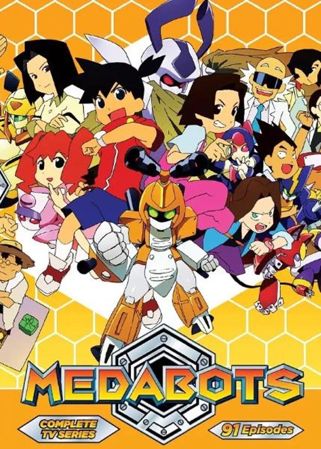 DVD Anime Medabots Complete TV Series (1-91 End) English (all Region) 5 ...