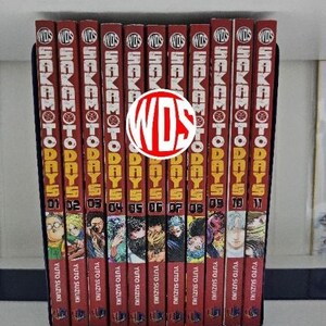 Sakamoto Days Manga English Version Comic Book Volume 1-11 NEW - Etsy