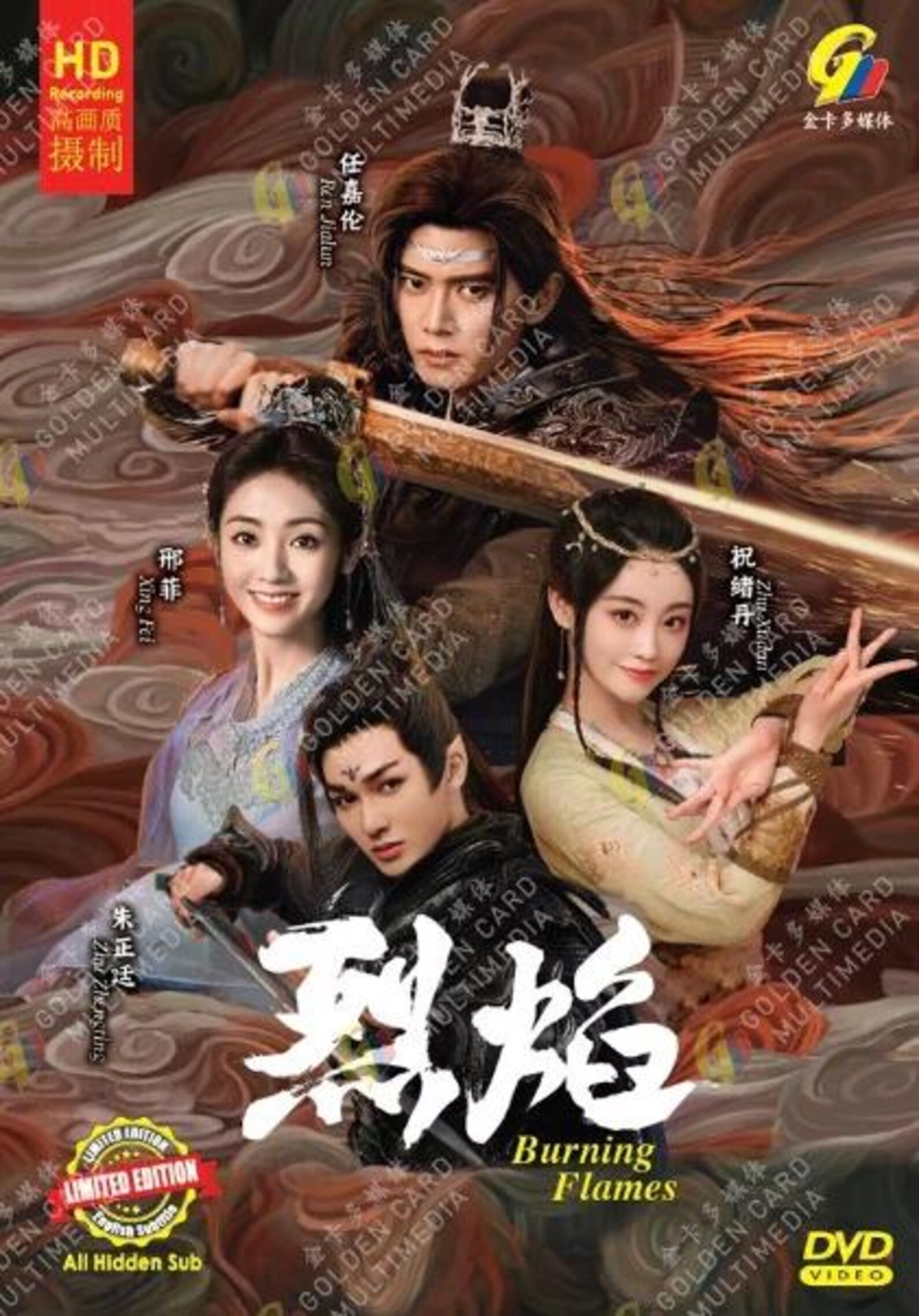 DVD Chinese Drama Burning Flames 烈焰 (1-40 End) English Subtitle, All ...