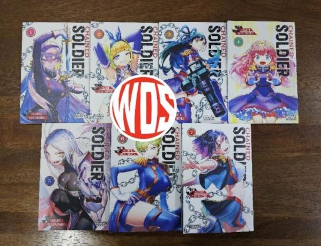 Chained Soldier Manga Volume 1-7 Complete Set English Version Comic DHL ...