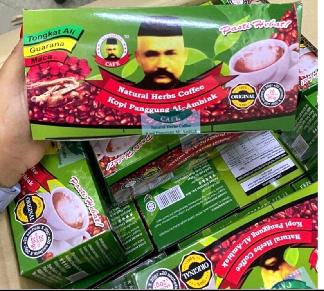 1 Box 20 Sachets Healthy Herbal Coffee for Man Express Shipping - Etsy