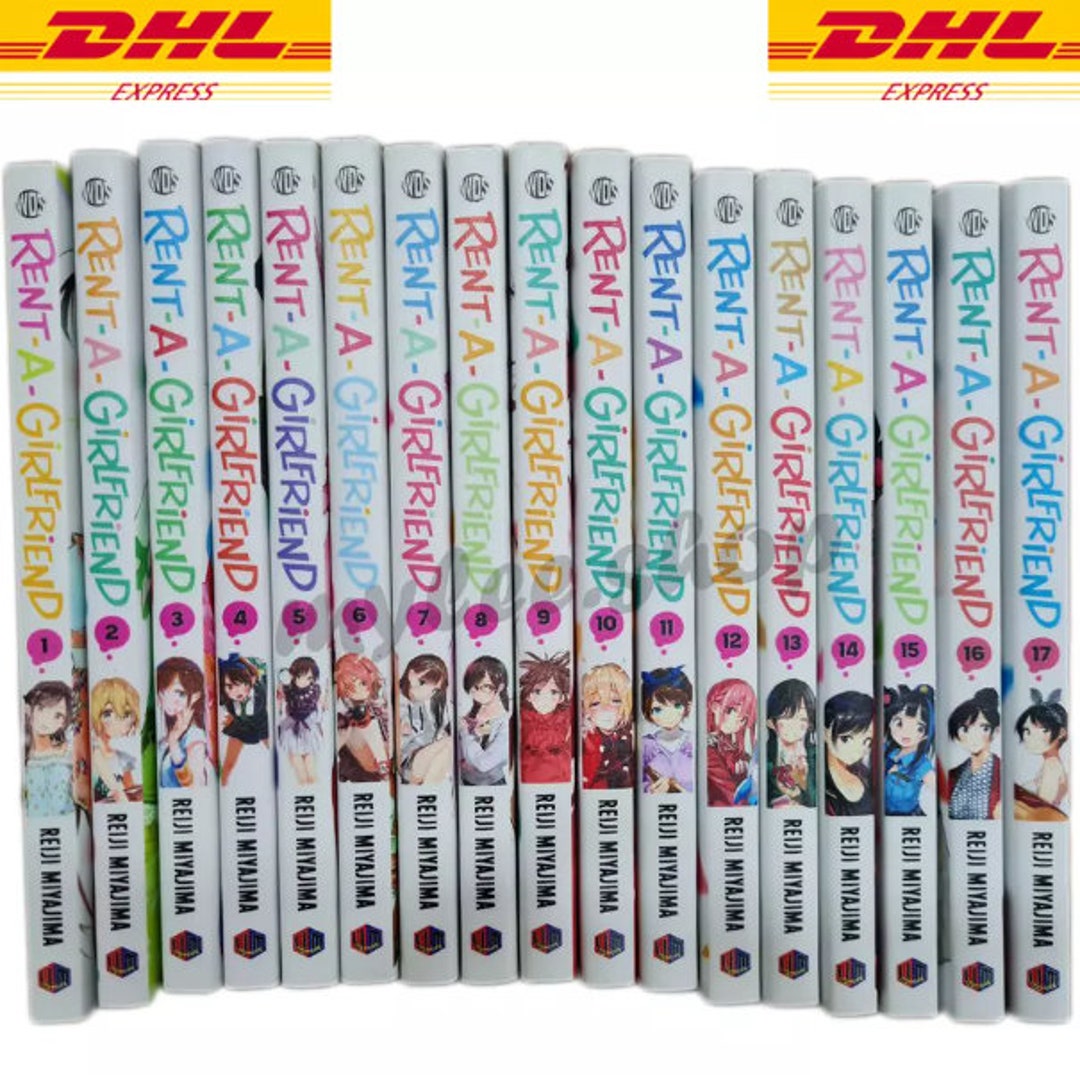 Rent A Girlfriend Manga Reiji Miyajima Vol.1-23 Full Set English Version Comic - Etsy
