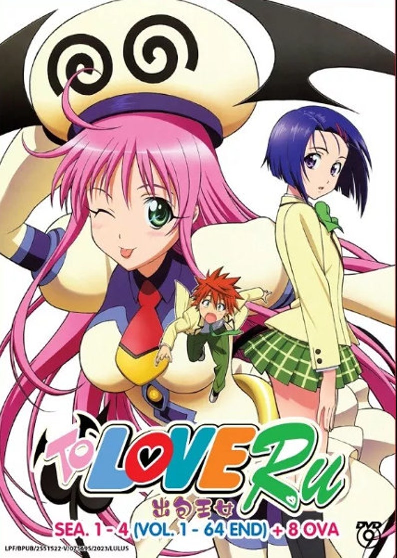 DVD Anime to Love Ru Complete Season 1-4 1-64 End 8 Ovas english ...