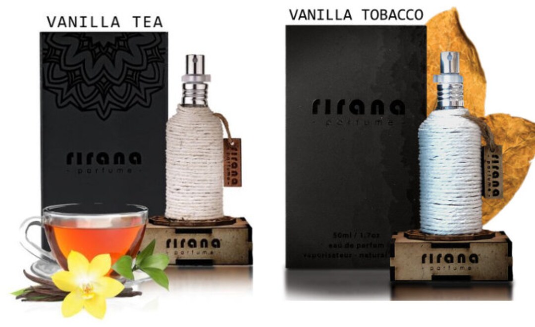 Vanilla Tobaco + Vanilla Tea by Rirana Perfume EDP Eau De Perfume ...
