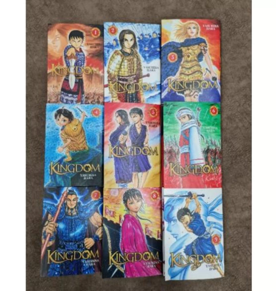 Kingdom by Yasuhisa Hara Manga (volume 1-13) English Comic Full Set Express Shipping - Etsy